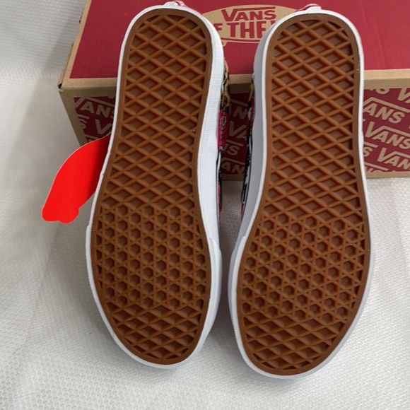 Vans | Shoes | Vans Classic Slip On Roses Leopard Checkered Print ...